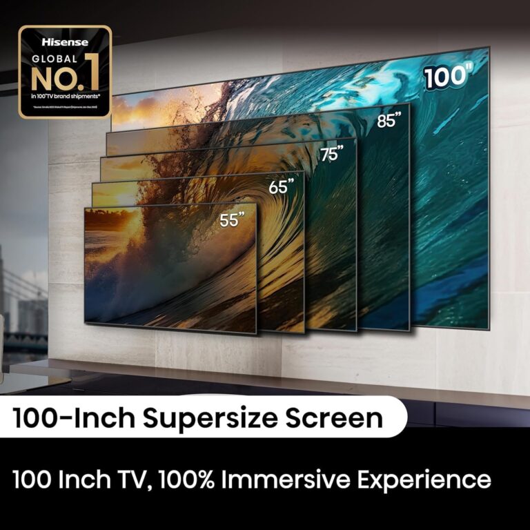 Hisense 100QD7N QLED TV review 2024 model with 4K UHD and 144Hz gaming ...